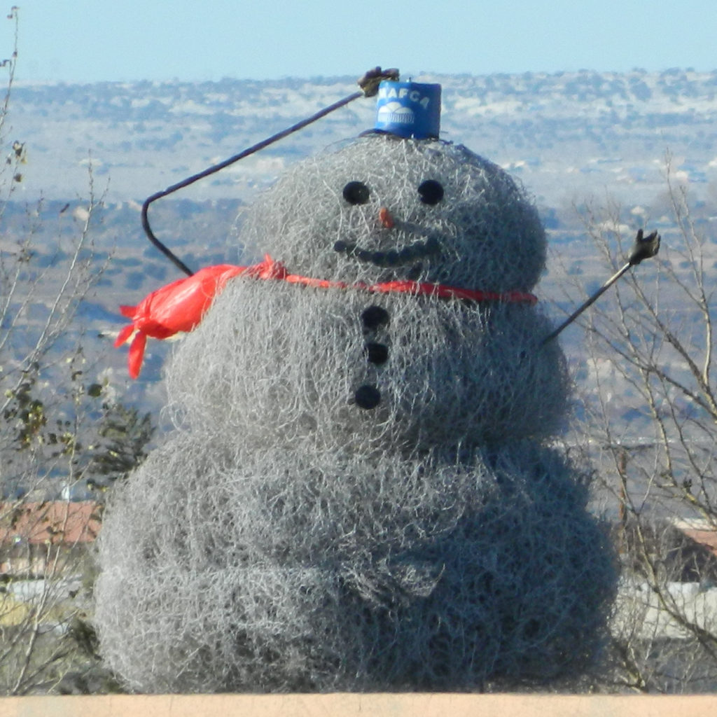 AMAFCA | AMAFCA Tumbleweed Snowman - AMAFCA