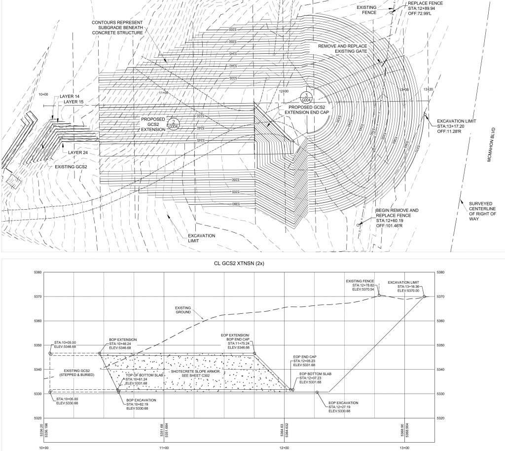 AMAFCA | Calabacillas Grade Control Structure (GCS) 2 Extension - AMAFCA